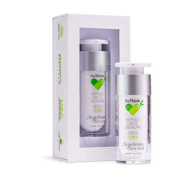 ReThink CBD Refined Face Serum - 2oz | 250MG | CBD ReThink