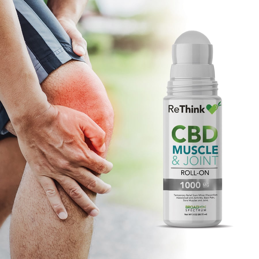 1000MG CBD Muscle & Joint Roll On » CBD ReThink