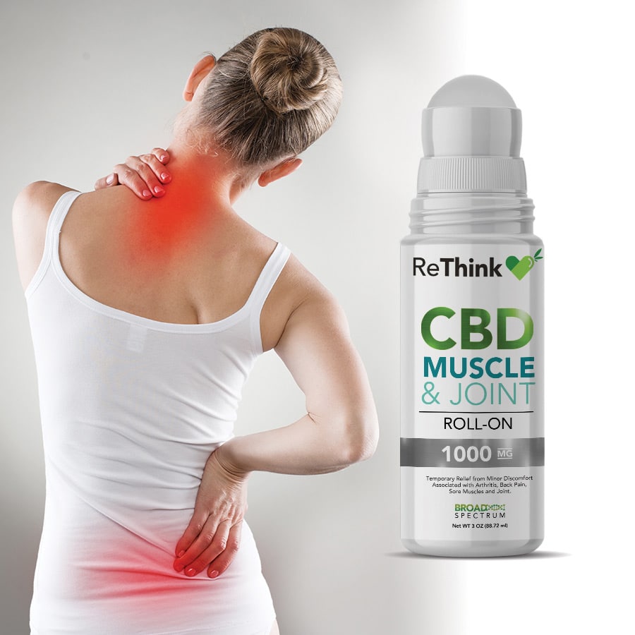 1000MG CBD Muscle & Joint Roll On » CBD ReThink