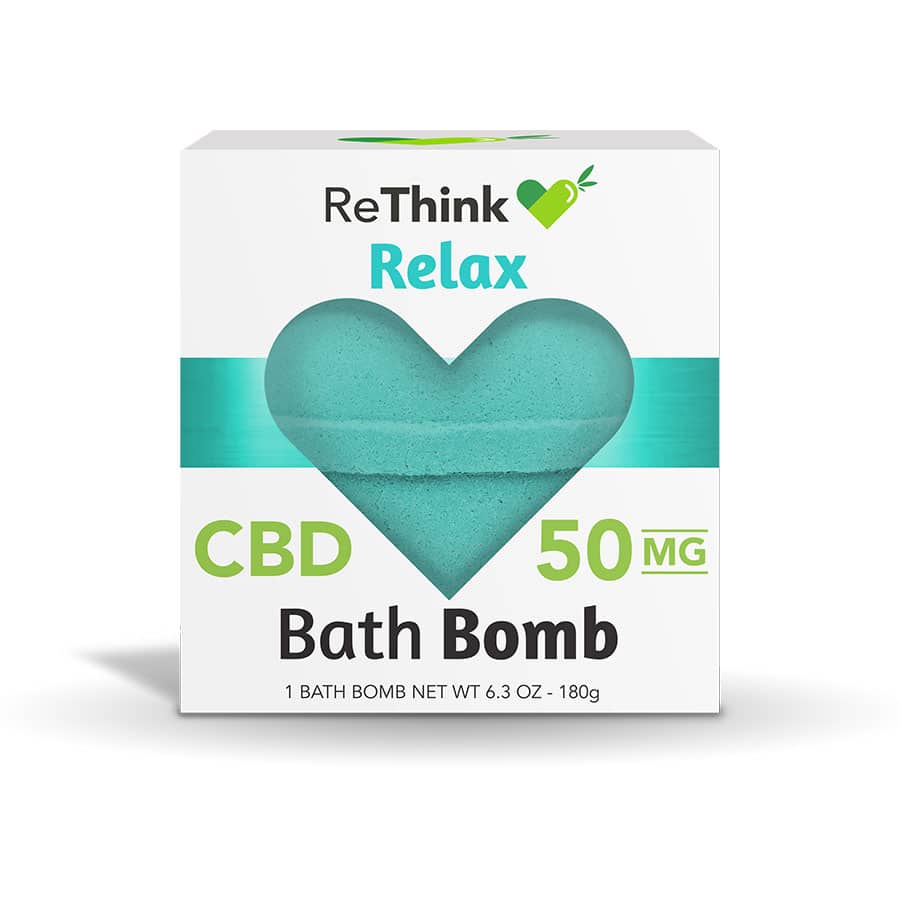 ReThink 50mg CBD Bath Bomb Refresh » CBD ReThink